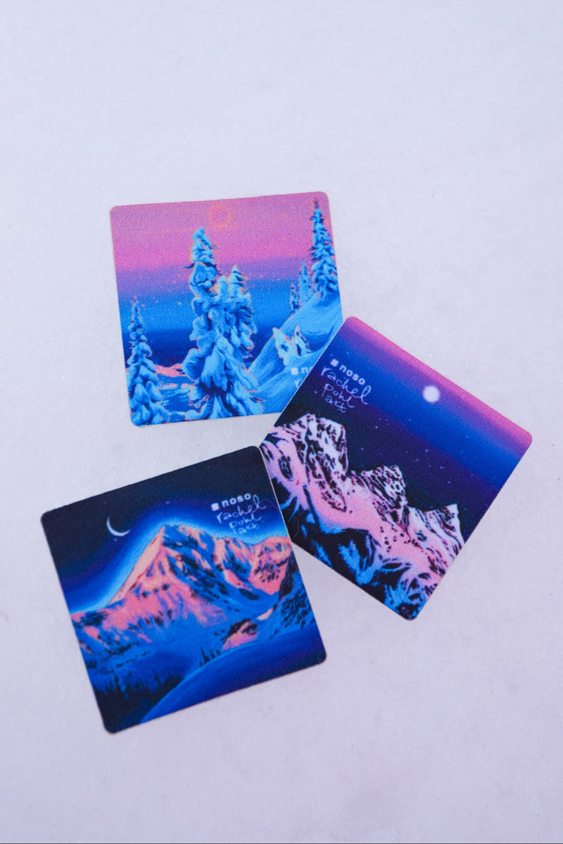 Blue Hour // 2” Noso Repair Patches (3 Pack) – Rachel Pohl Art
