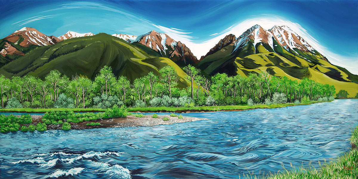 Emigrant Peak // Giclee Paper Print – Rachel Pohl Art